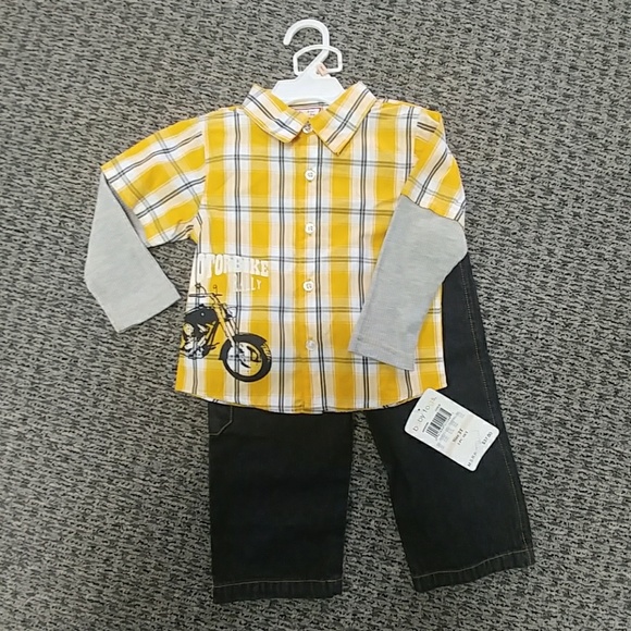 Baby Togs | Matching Sets | Baby Toga Motorcycle Rally 2 Pc Set | Poshmark